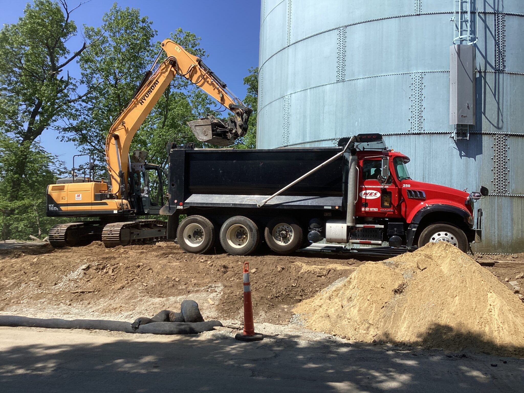 Hart's Hill Water Storage Tank Replacement - WES CONSTRUCTION CORP.